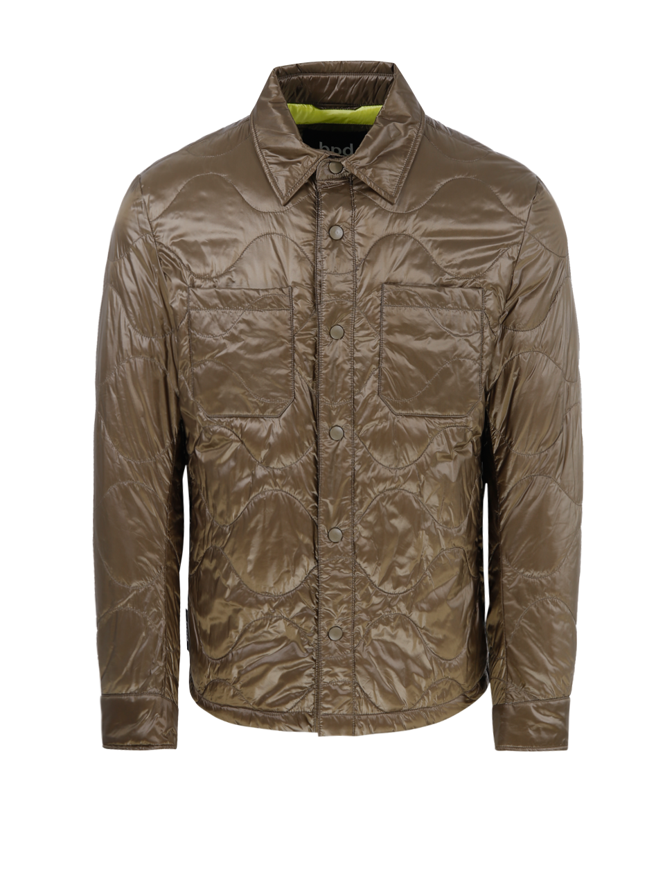 MEN BPD GREEN POLYAMIDE JACKET